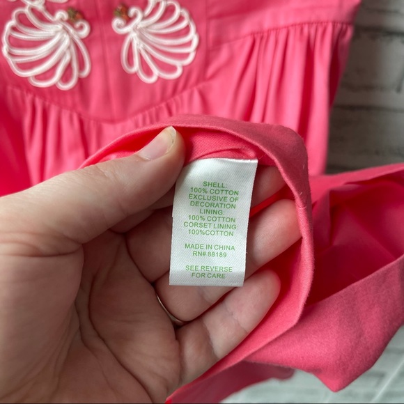 Lilly Pulitzer | Dresses | Lilly Pulitzer Strapless Starfish Pink Dress ...